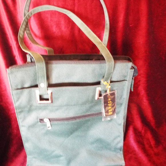 Bags | Giovane Purse Green With Straps | Poshmark